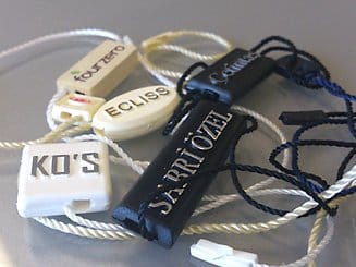 Luxe bevestigings--materialen voor hangtags * Image Label Styling